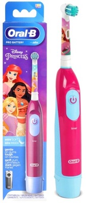 ORAL-B ELEKTRYCZNA DLA DZIECI 5 KOŃCÓWEK + TIMER - 12773946857 - oficjalne archiwum Allegro