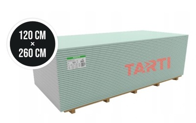 PŁYTA GIPSOWO-KARTONOWA ZIELONA WODOODPORNA - 7126494124 - oficjalne archiwum Allegro