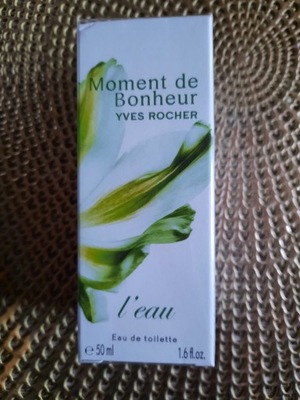 Moment de Bonheur Yves Rocher Nowa w folii 50ml - 7405634507 ...