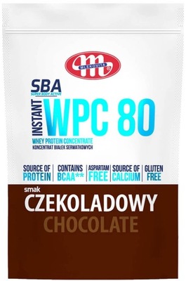 BIAŁKO SBA MLEKOVITA WPC 80 700G CZEKOLADOWE - 12834982140 - oficjalne archiwum Allegro