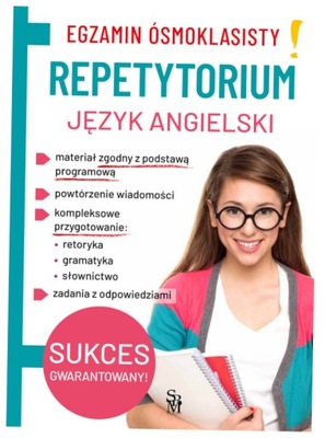EGZAMIN ÓSMOKLASISTY REPETYTORIUM JĘZYK ANGIELSKI - 13019615921 - oficjalne archiwum Allegro
