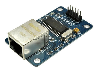 Moduł sieciowy Ethernet LAN ENC28J60 AVR Arduino - 4586210972 ...