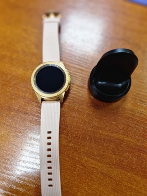 Smartwatch Samsung Galaxy Watch R810 42mm złoty - 14051297588 ...