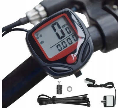 LICZNIK rowerowy DO roweru PRĘDKOŚCIOMIERZ - 7204269427 - oficjalne ...