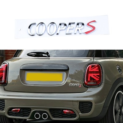 MINI COOPER S NAKLEJKA ZNACZEK LOGO EMBLEMAT GRILL - 12307628290 ...