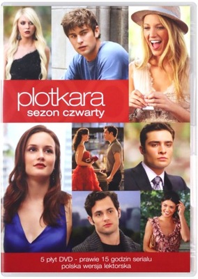 PLOTKARA sezon 4 (5DVD) - 5201845262 - oficjalne archiwum Allegro