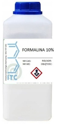 FORMALINA 10% 1000ml formaldehyd 10% - 13102503565 - oficjalne archiwum ...