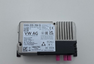 STEROWNIK MODUŁ ONLINE 5WA035284C AUDI VW SEAT SKO - 13740666950 ...