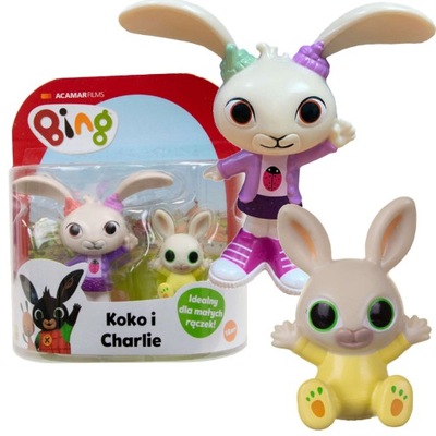 Bing Zestaw z 2 figurkami: Charlie i Koko - 11368157970 - oficjalne ...