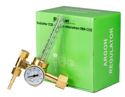 Reduktor Sherman z rotametrem CO2 Argon RBN Mini - 11060221518 - oficjalne archiwum Allegro