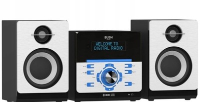 WIEŻA BUSH BLUETOOTH GIGA BASS DAB RADIO CD 2266 - 11658754143 ...