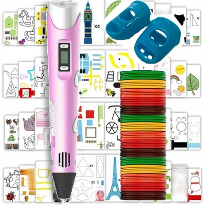 Filament PLA Do Długopisu 3D Drukarka 200M Zestaw - 12559912862 - oficjalne archiwum Allegro