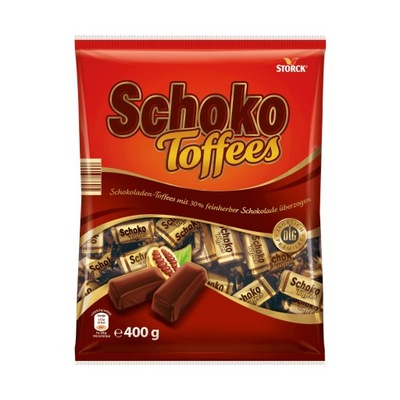 STORCK SCHOKO TOFFEES CUKIERKI TOFFI CZEKOLADOWE - 12747819822 ...