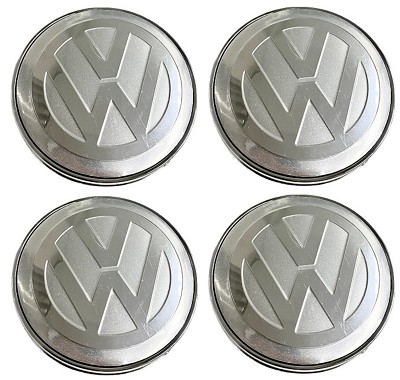 VW 60mm EMBLEMATY NAKLEJKI NA KOLPAKI ALU FELGI - 13645527666 - oficjalne archiwum Allegro