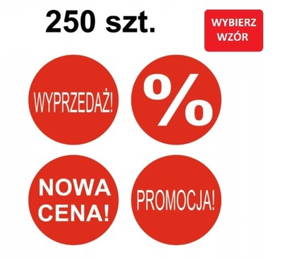 Etykiety Naklejki Napis PROMOCJA - 1000etykiet • Cena, Opinie ...