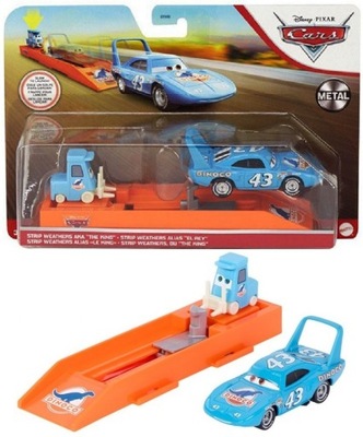 CARS AUTA PAN KRÓL DINOCO #43 KING CIĘŻARÓWKA TIR - 12997342189 ...