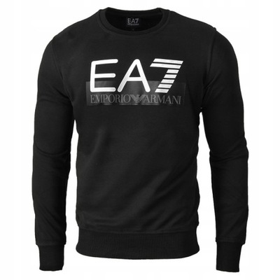 EMPORIO ARMANI EA7 czarna bluza męska r.M - 12822439710 - oficjalne archiwum Allegro