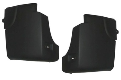 MASTER MOVANO NV400 10- BUMPER REAR ANGLE BLACK 850176896r