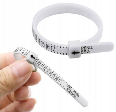 MIARA JUBILERSKA DO PIERŚCIONKA MULTISIZER MIARKA - 12668803558 - oficjalne archiwum Allegro