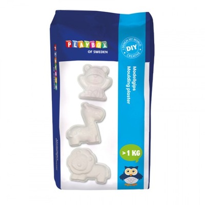 GIPS MODELARSKI MODELOWY DO ODLEWÓW 1,5 KG BIAŁY - 13483939023 ...