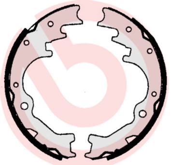 BRAKE SHOES BRAKE BREMBO S 49 517 S49517 49517 15071293074