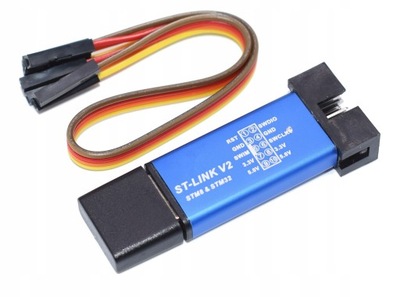 ST-LINK STLINK V2 układ STM programator SWD STM32 STM8 ARM kolor losowy - 14654009801 ...