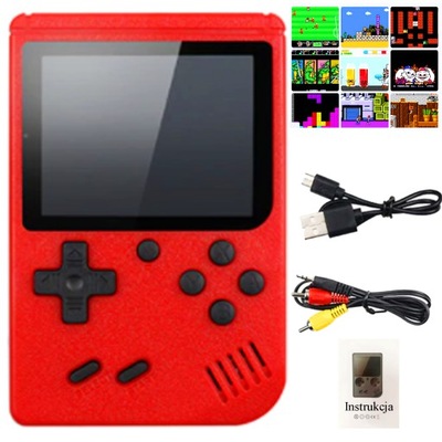 MINI KONSOLA RETRO 500 GIER 3.0 PRZENOŚNA GRA - 12265842046 - oficjalne ...