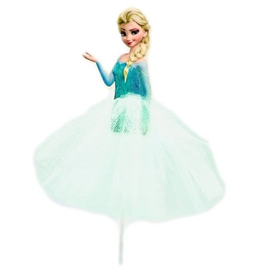 TOPPER FROZEN IMIĘ dekoracja na tort ELZA kraina 13912566377 - Allegro.pl
