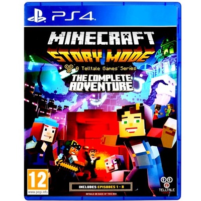 Minecraft Story Mode Complete Adventure 1-8 Ps4 - 8811988287 ...