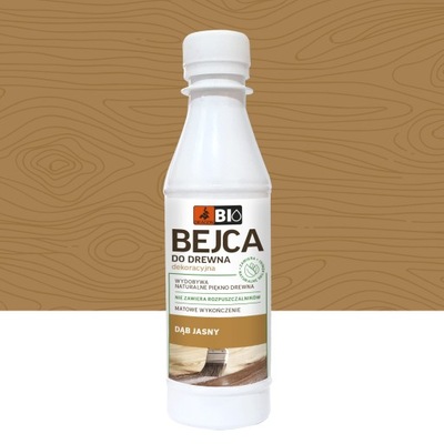 DRAGON BEJCA DEKORACYJNA DO DREWNA 175ml DĄB JASNY - 7819266176 ...