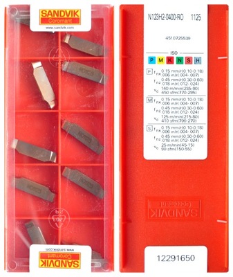PŁYTKI N123H2-0400-0001-CF 1125 SANDVIK ***FV*** - 7292479682 ...