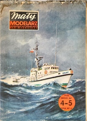 Mały Modelarz 4-5/1985 statek ratownictwa HALNY - 14540335999 ...