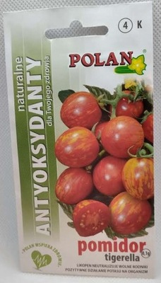 Pomidor gruntowy Tigerella 0.1g antyoksydanty - 12648856223 - oficjalne archiwum Allegro