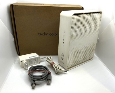 ROUTER TECHNICOLOR CGA2121 BIAŁY KOMPLET - 12058612589 - oficjalne ...