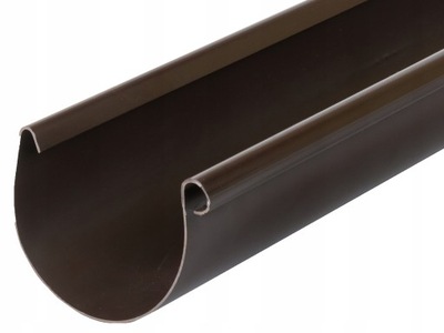 Gamrat Rynna System 125 Rynny PVC 125mm BRĄZ 4mb - 12373941548 ...
