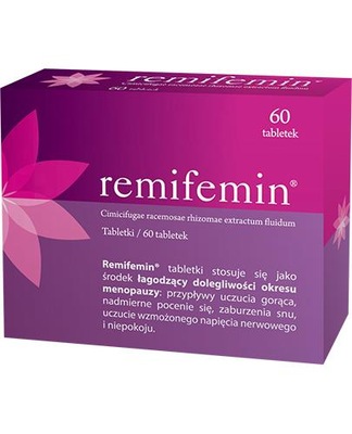 REMIFEMIN lek na objawy menopauzy 100 tabletek 13580592425 - Allegro.pl