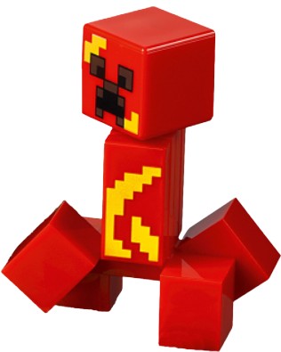 LEGO Minecraft min108 czerwony wybuchający Creeper - 11914383181 ...