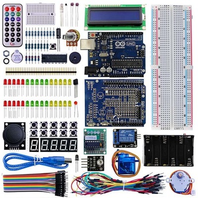 ZESTAW STARTOWY ARDUINO UNO R3 KIT XXL + OLED - 10208500673 - oficjalne ...