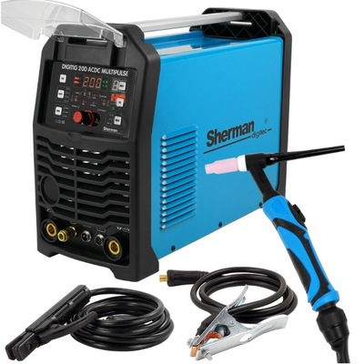 Spawarka TIG AC/DC Sherman 200A MMA Multipro - 13044293077 - oficjalne archiwum Allegro
