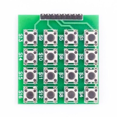 Moduł klawiatura TACT 4x4 16 przycisków Arduino - 9223231023 ...