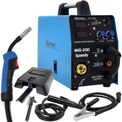 Spawarka Migomat MIG MAG Sherman 200A MMA Speedy - 11114742216 - oficjalne archiwum Allegro