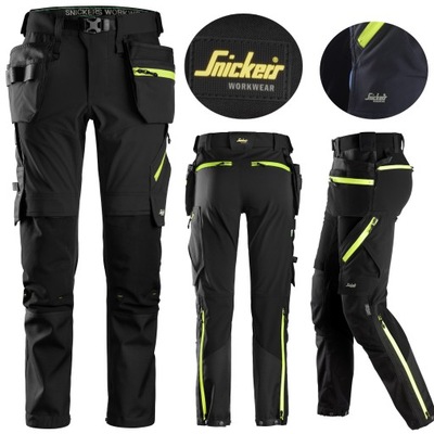 Spodnie robocze męskie Snickers 6940 FlexiWork 52 - 12701567752 ...