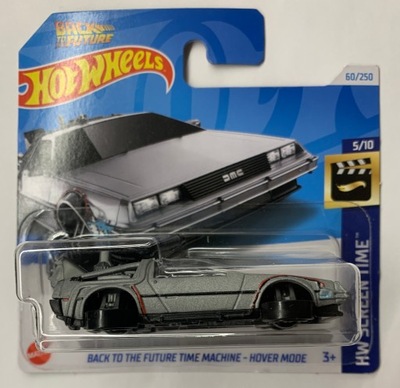HOT WHEELS BACK TO THE FUTURE TIME MACHINE - HOVER MODE HW SCREEN TIME 5/10 - 15550170104 ...