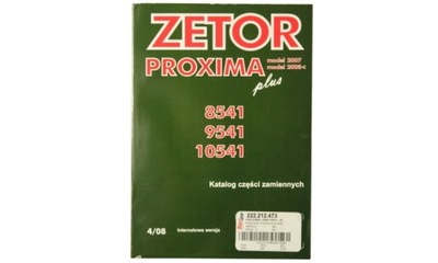 Katalog części Zetor 8641-12441 Forterra 576 STRON - 7763268314 ...