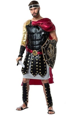 Strój Kostium Rzymski Legionista Wojownik Karnawał - 13049166348 ...