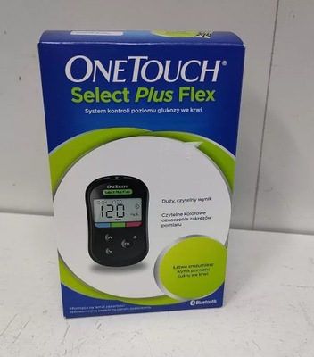 Glukometr One Touch Select Plus Flex +PASKI+IGŁY - 9884533312 ...