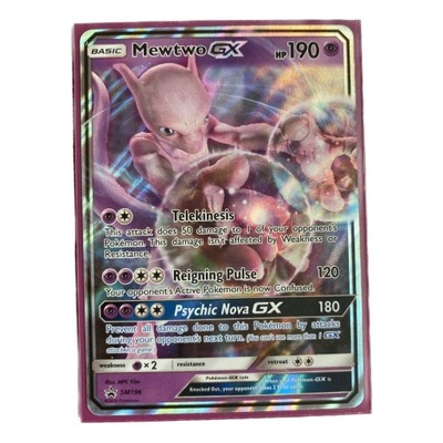 Karty New Pokemon English Charizard Vmax Mewtwo GX - 11679658388 ...