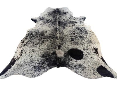 Piękna SKÓRA BYDLĘCA szaro-beżowa Krowa UNIKAT - 13117617890 ...