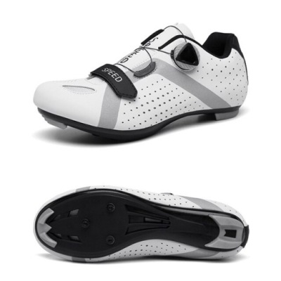 Buty rowerowe wpinane w pedały Białe - 11623478656 - oficjalne archiwum ...