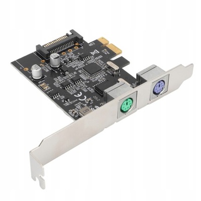 Karta rozszerzeń PCIE Dual Port PS2 Interfejs - 13468659508 - oficjalne ...